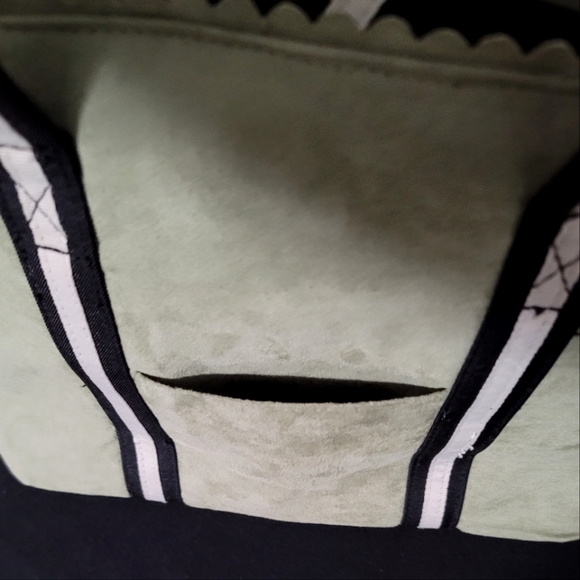 Victoria's Secret | Bags | Vintage Victorias Secret Suede Type Fabric ...